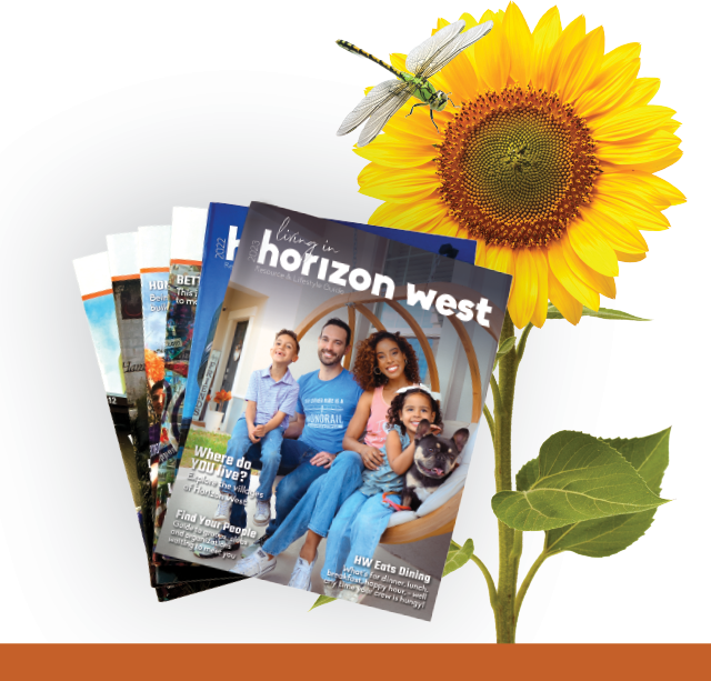 Magazine Ads - Living in Horizon West Resource & Lifestyle Guide